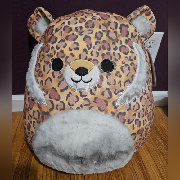 Squishmallows | Toys | Nwt Cherie The Spotted Sabertooth Tiger Squishmallow 6 | Poshmark